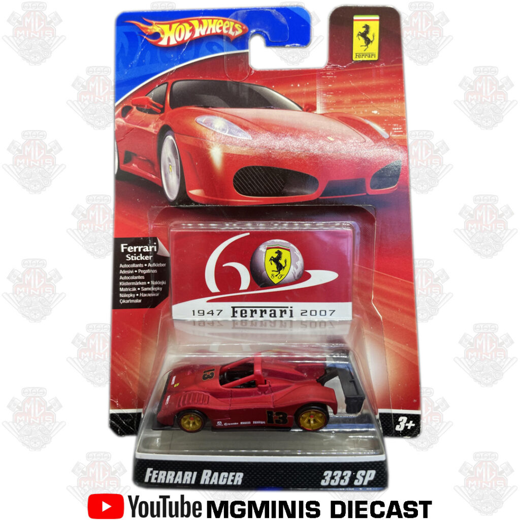 Hot Wheels FERRARI RACER – 333SP – PRODUTO NO BRASIL – MgMinis Diecast