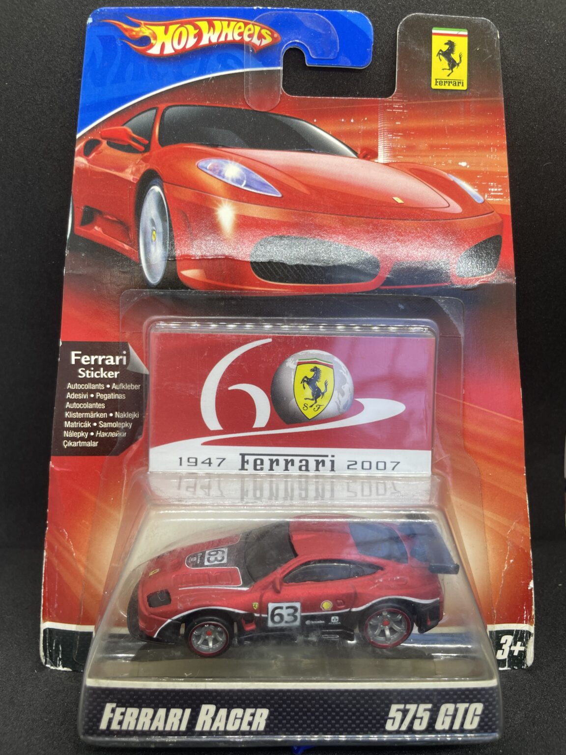 Hot Wheels FERRARI RACER 575 GTC – PRODUTO NO BRASIL – MgMinis Diecast
