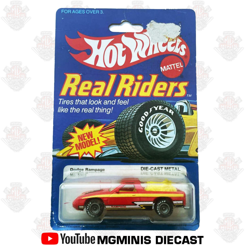 Hot Wheels Dodge Rampage Real Riders – MgMinis Diecast