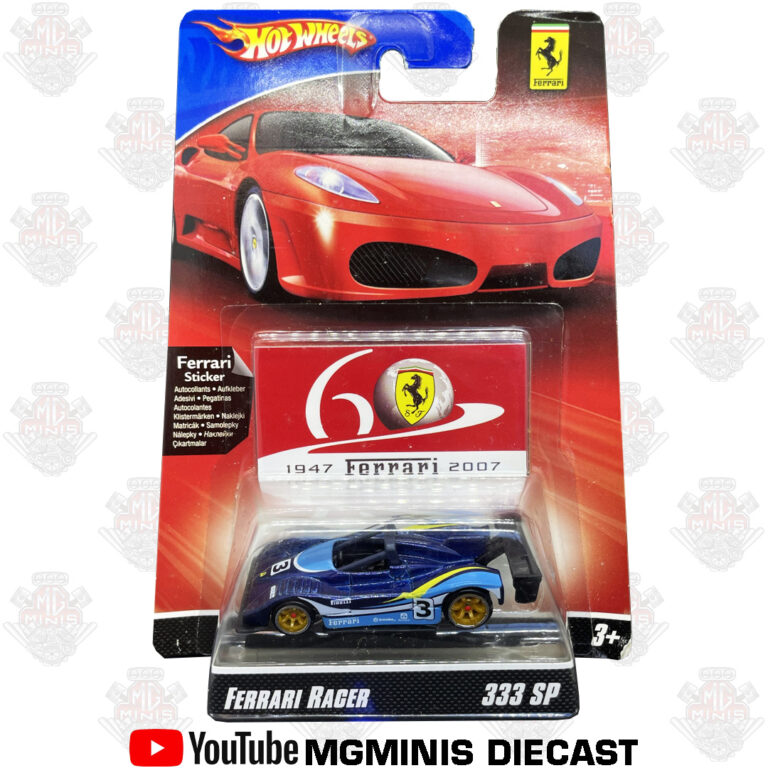 Hot Wheels FERRARI RACER – 333SP – Azul – Serie Ferrari 60 anos ...