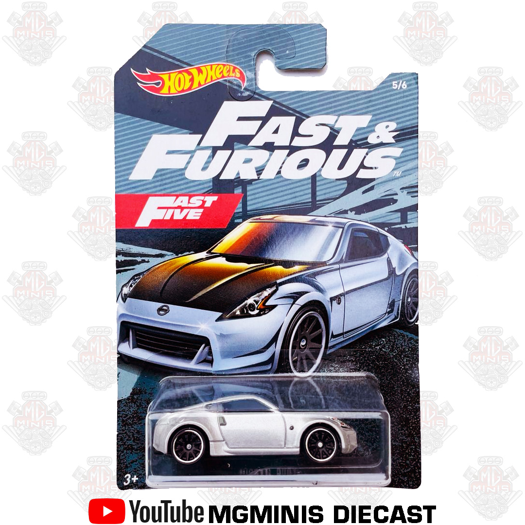 Hot Wheels Fast e Furious – Fast Five 5/6 – Nissan 370Z – MgMinis Diecast