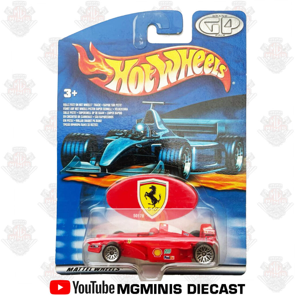 Hot Wheels Grand Prix Ferrari F1 #1 TicTac FedEx – MgMinis Diecast
