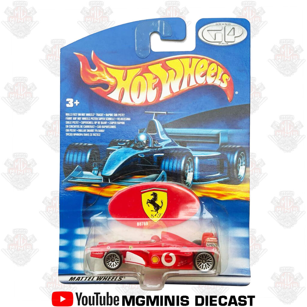 Hot Wheels Grand Prix Ferrari F1 #1 Vodafone – MgMinis Diecast