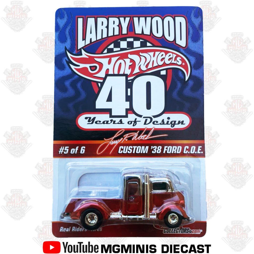 Hot Wheels Larry Wood 40 Years of Design Custom 38 Ford COE – MgMinis ...