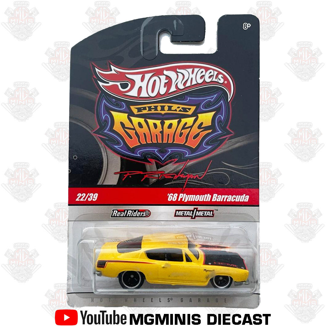 Hot Wheels Phil´s Garage 68 Plymouth Barracuda 22/39 – MgMinis Diecast