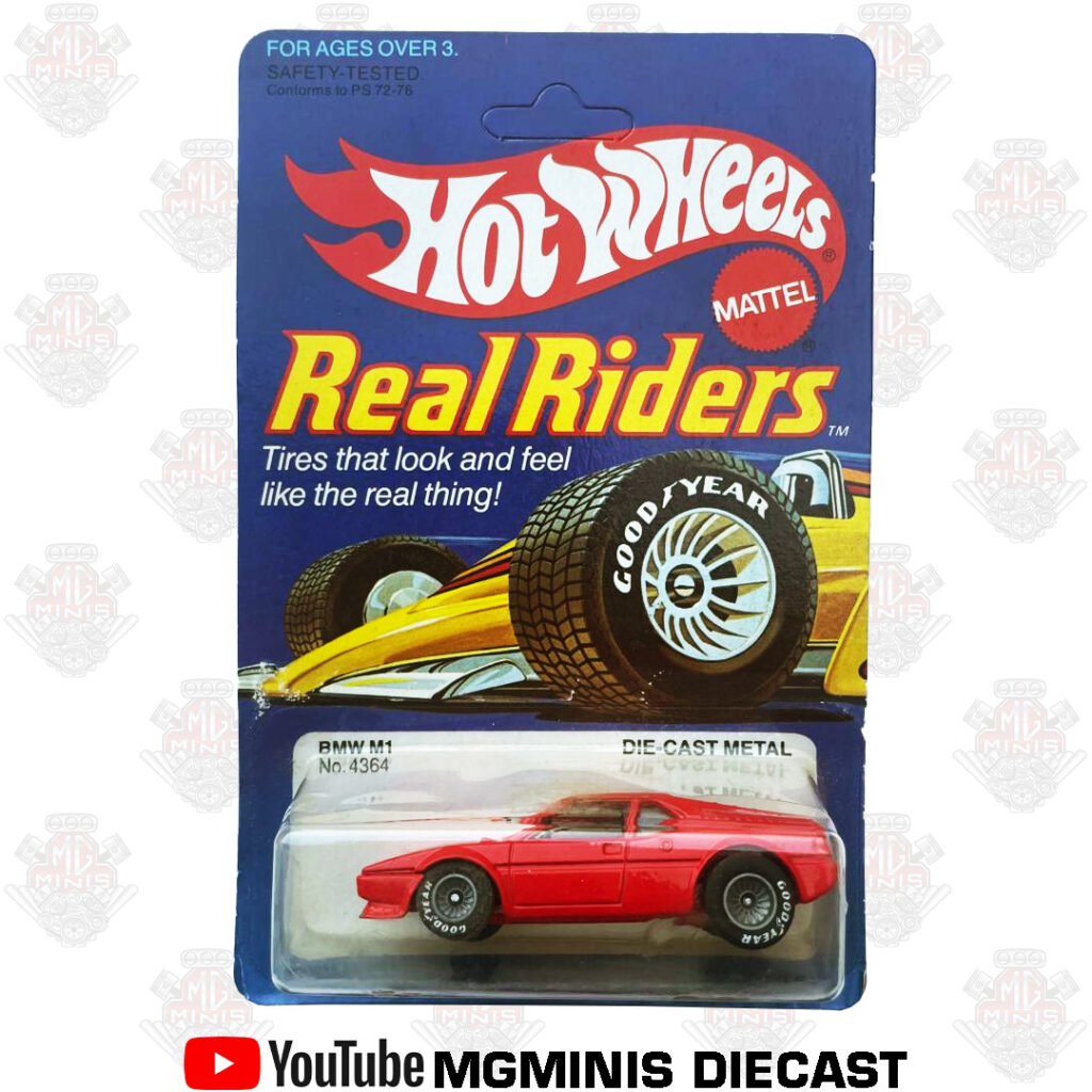 Hot Wheels Real Riders BMW M1 – MgMinis Diecast
