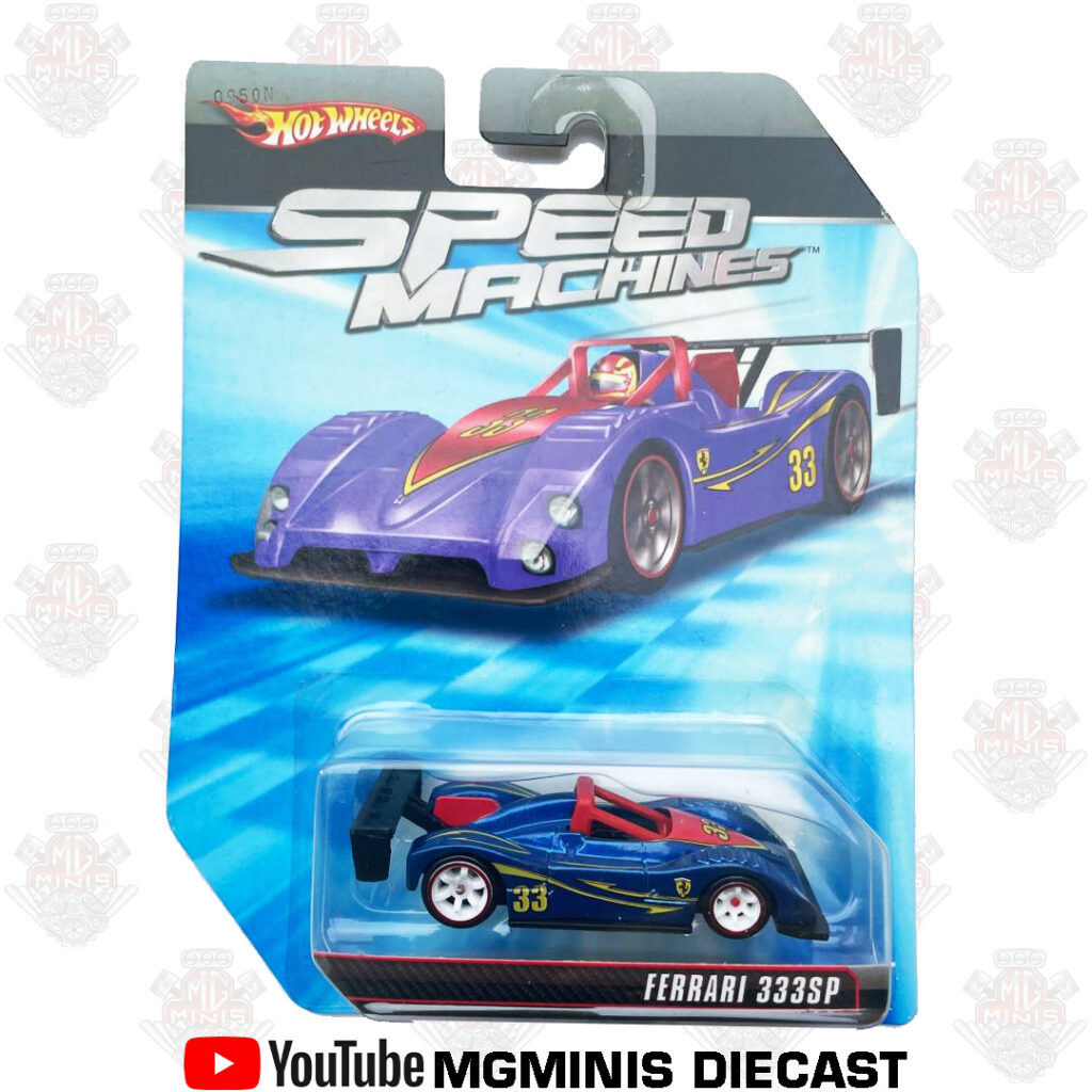 Hot Wheels Speed Machines Ferrari 333SP – MgMinis Diecast