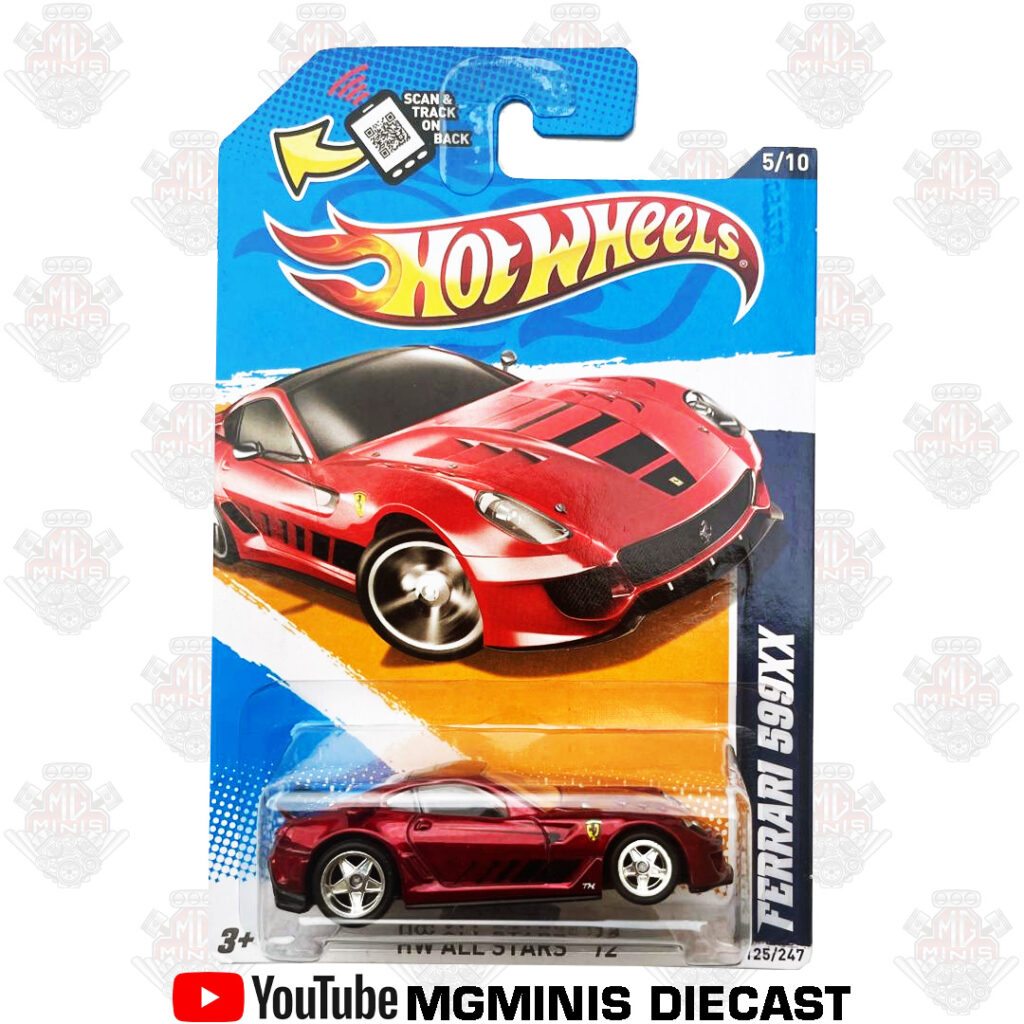 Hot Wheels Super Treasure Hunt All Stars 12 Ferrari 599XX – MgMinis Diecast