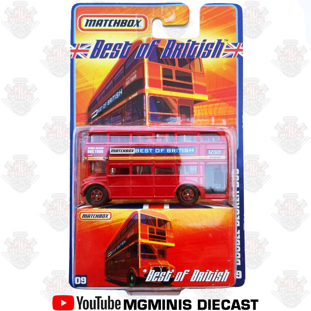 Matchbox Best of British Onibus Ingles Double Decker Bus – MgMinis Diecast