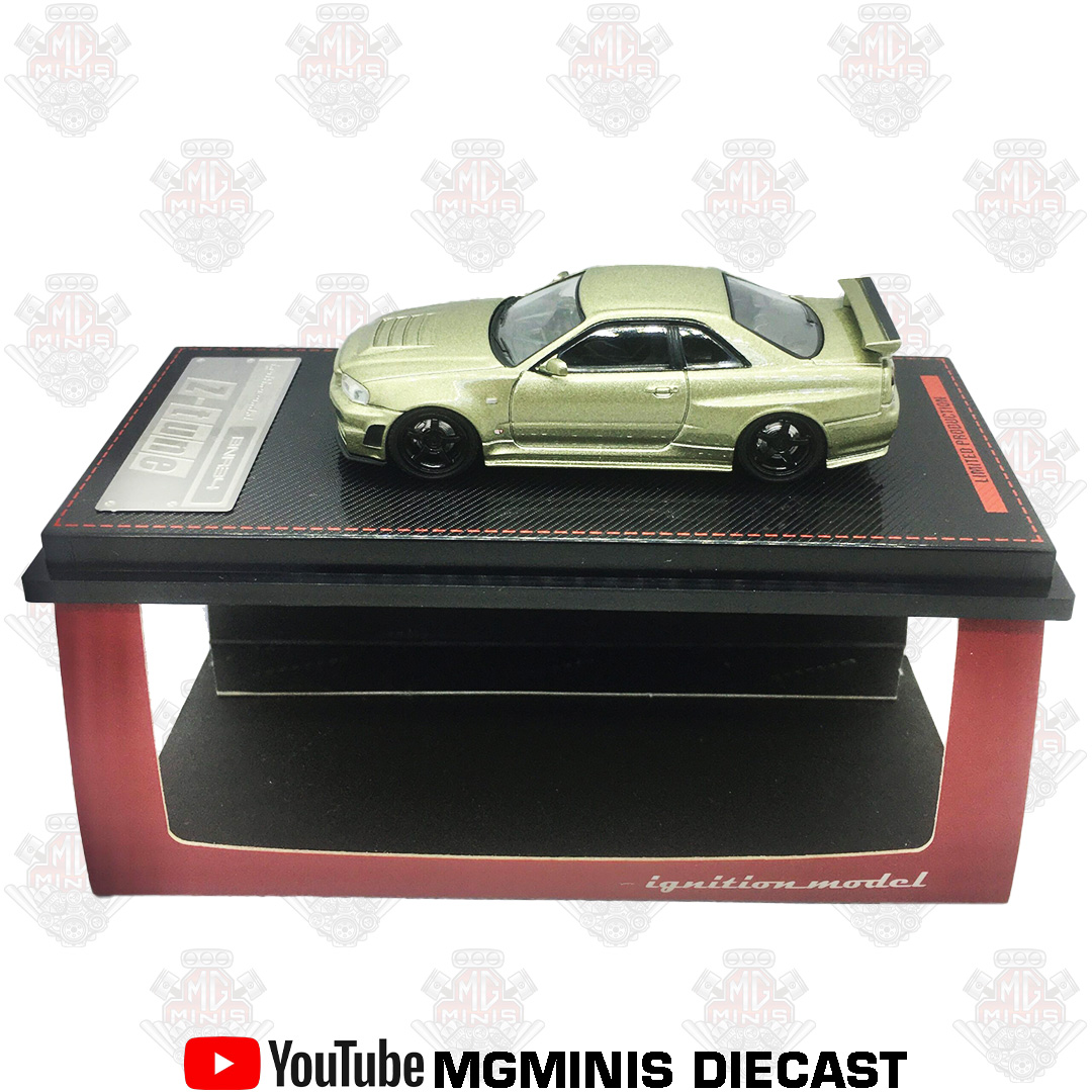 Nissan Nismo R34 GT-R Z-tune – Green Metallic – Ignition Model ...