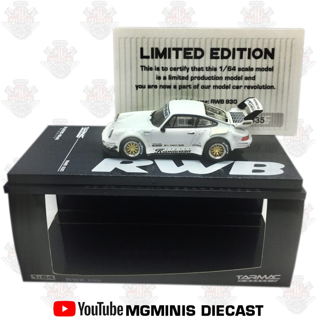 Porsche RWB 930 – Branca Tarmac Works – MgMinis Diecast