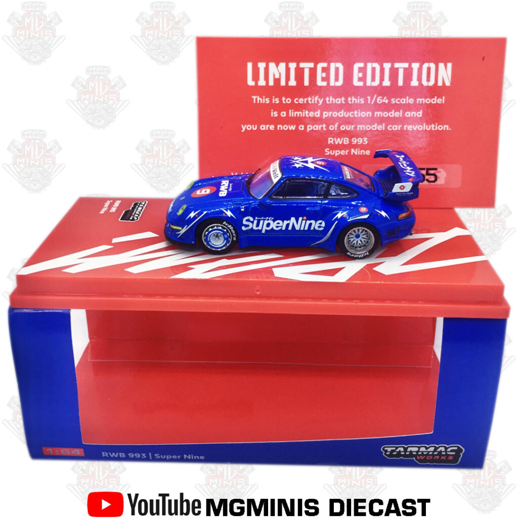Porsche RWB 993 Super Nine Tarmac Works – MgMinis Diecast