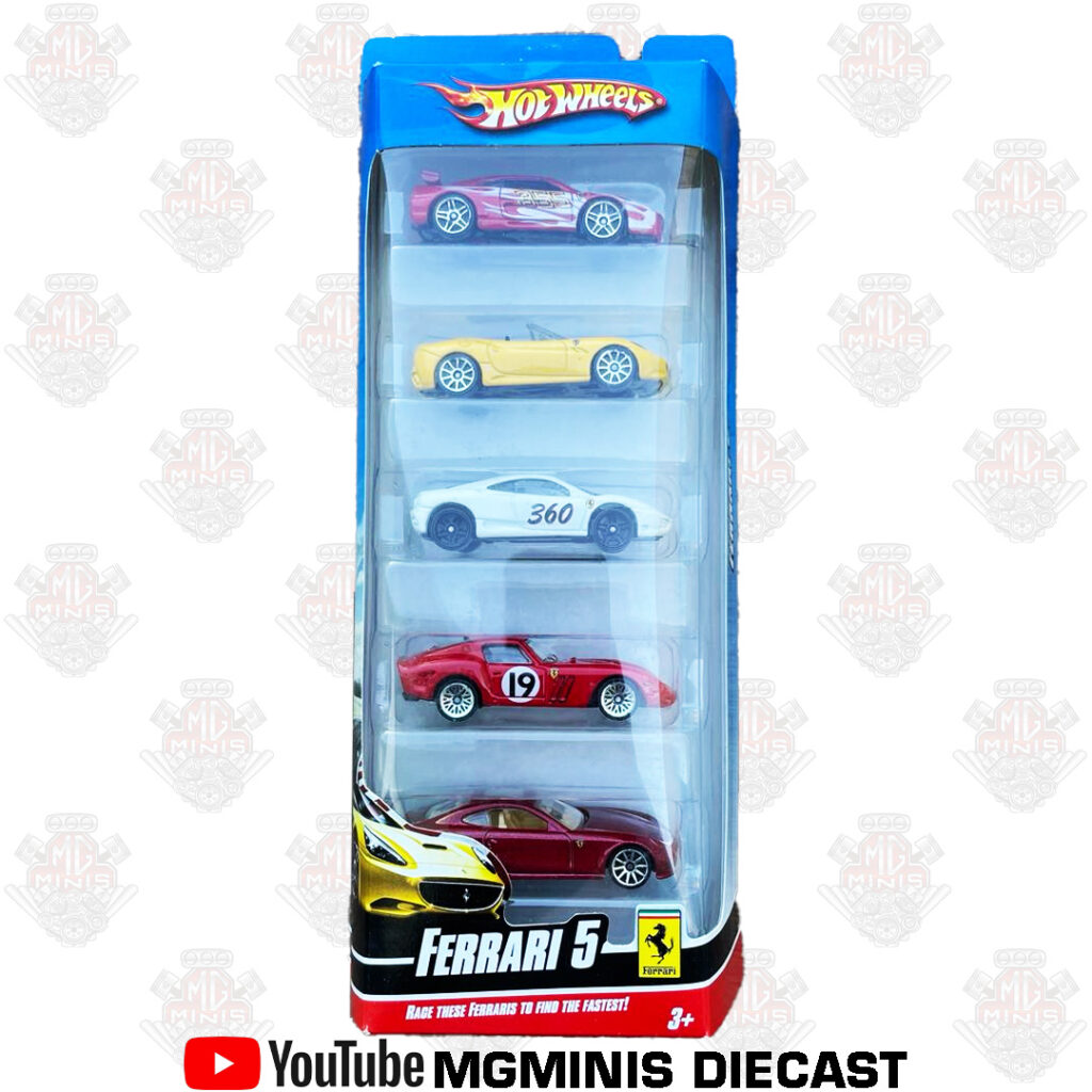 Hot Wheels Ferrari 5 Pack – MgMinis Diecast