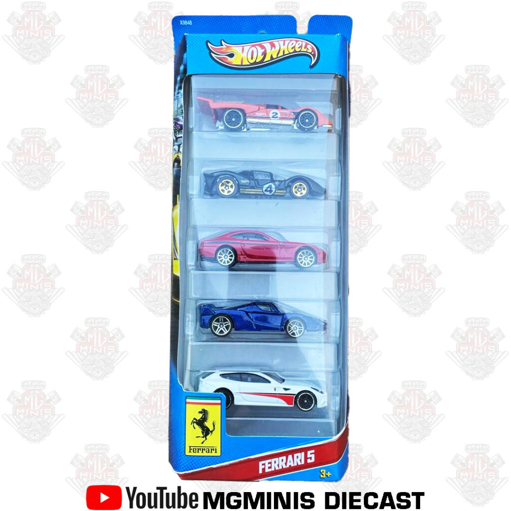 Hot Wheels Ferrari 5 Pack – MgMinis Diecast