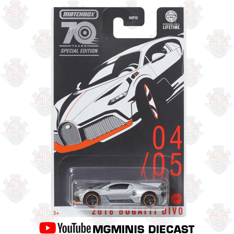 Matchbox 70 Anos 2018 Bugatti Divo – MgMinis Diecast Matchbox 70 Anos 2018 Bugatti Divo – MgMinis Diecast