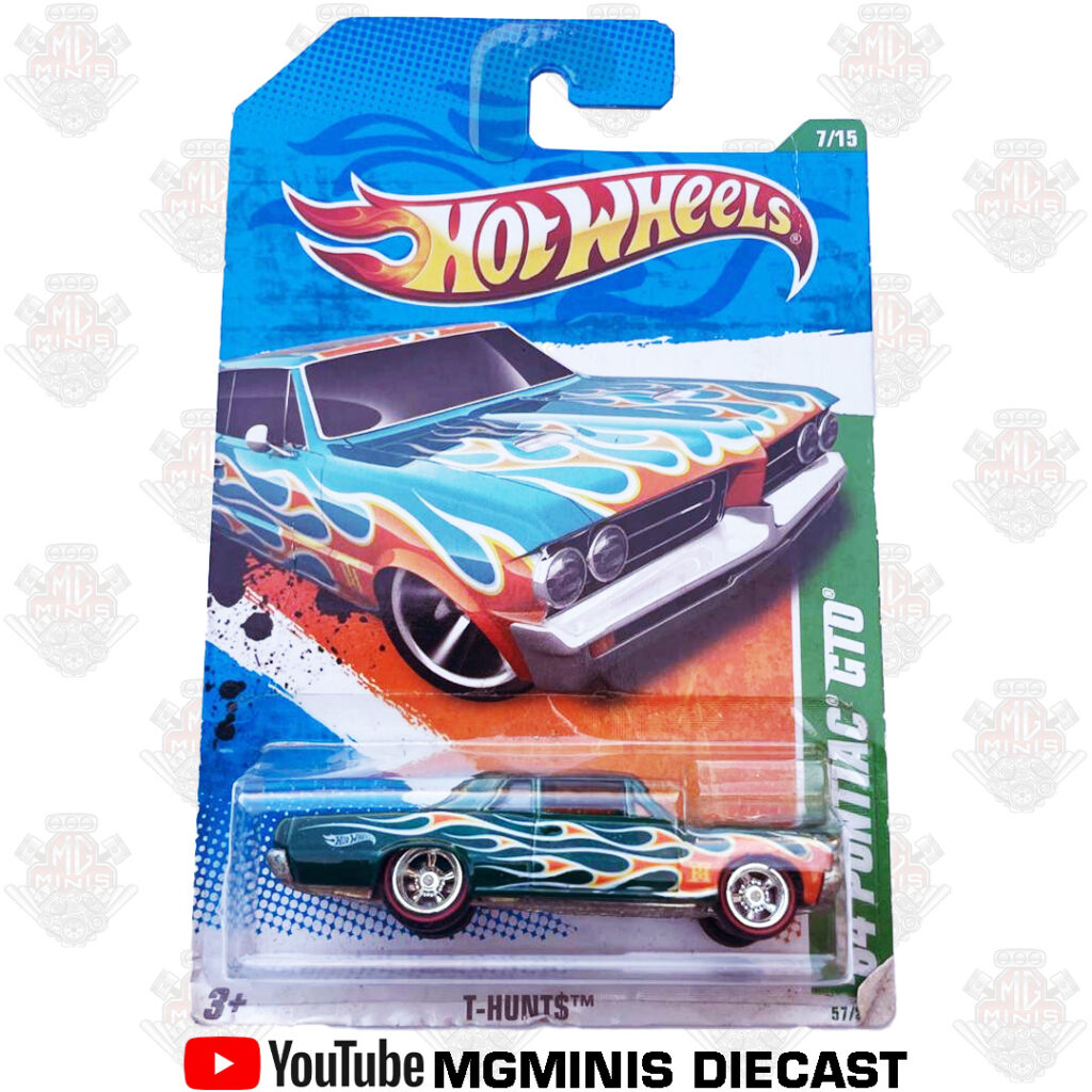 Hot Wheels 64 Pontiac GTO Super T-hunt – MgMinis Diecast