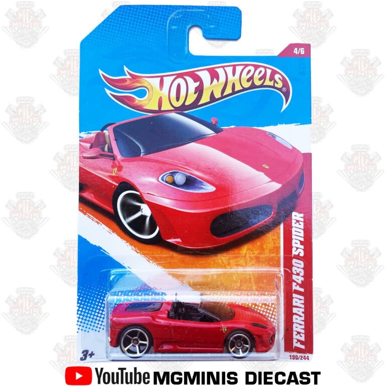 Hot Wheels Ferrari F430 Spider Thrill Racers Highway – MgMinis Diecast