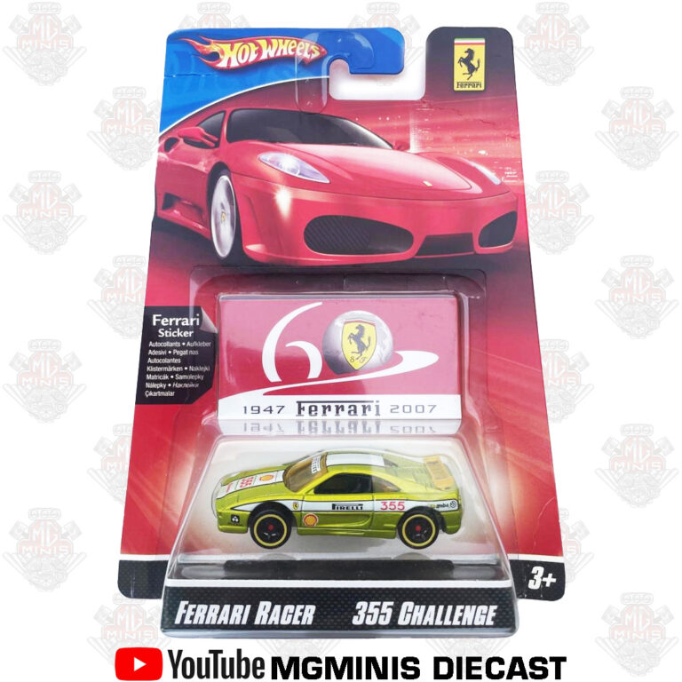 Hot Wheels Ferrari Racer 355 Challenge – MgMinis Diecast