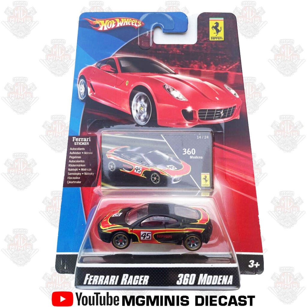 Hot Wheels Ferrari Racer 360 Modena – MgMinis Diecast