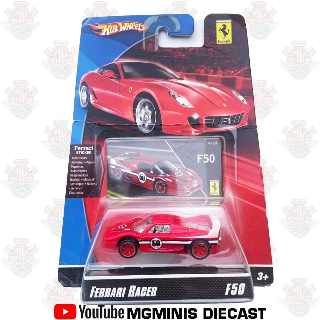 Hot Wheels Ferrari Racer F50 – MgMinis Diecast