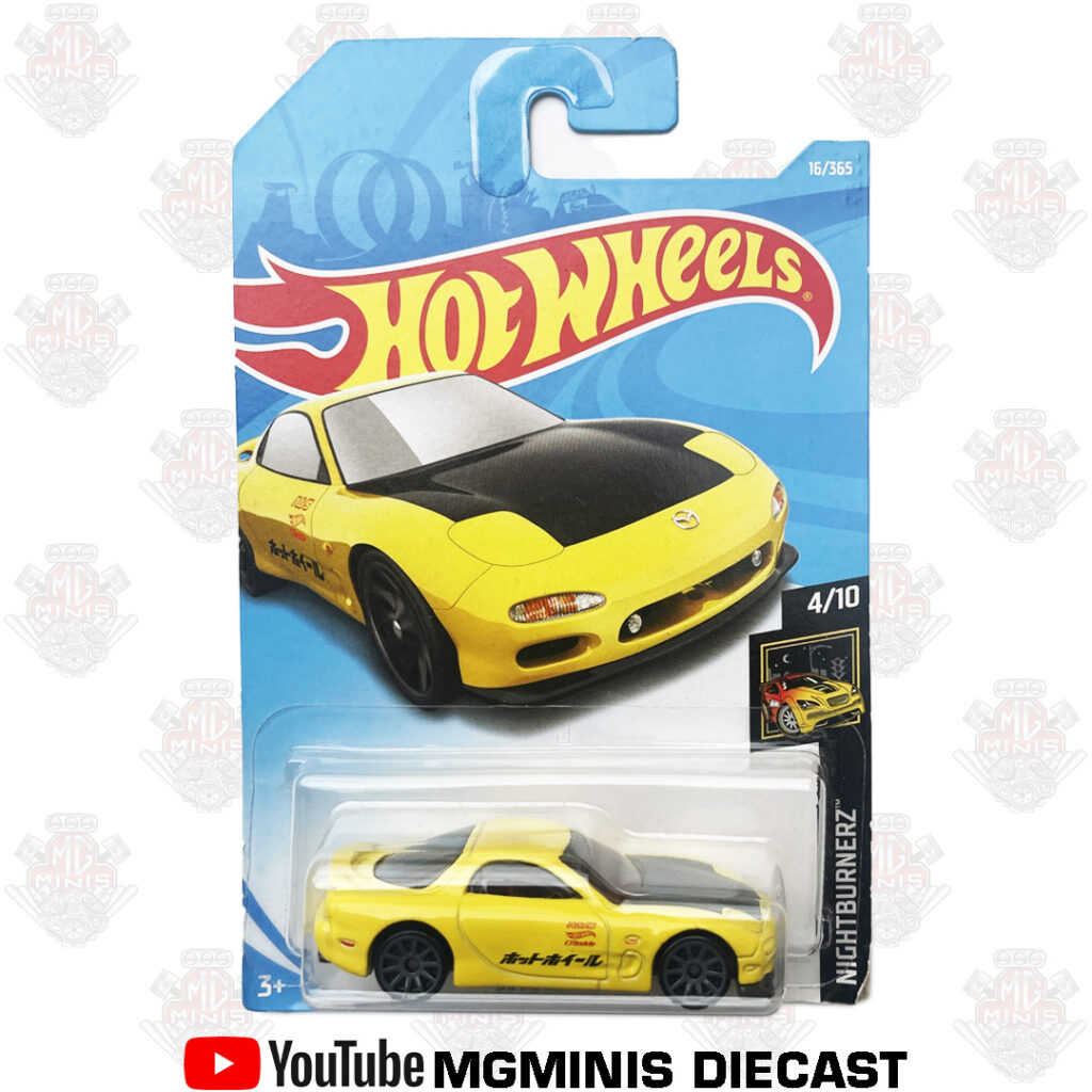 Hot Wheels 95 Mazda RX-7 HW Nightburnerz 4/10 – MgMinis Diecast