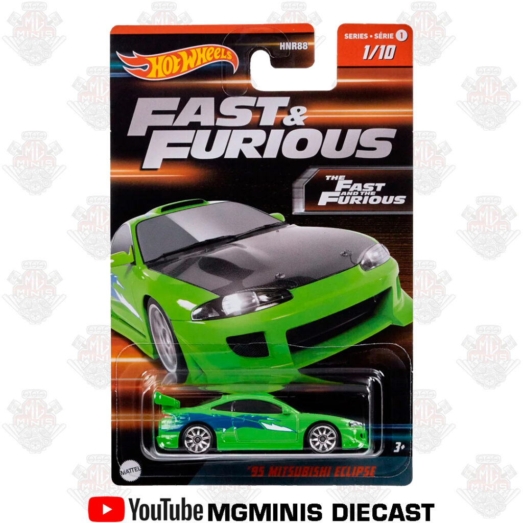 Hot Wheels 95 Mitsubishi Eclipse Fast and Furious – MgMinis Diecast