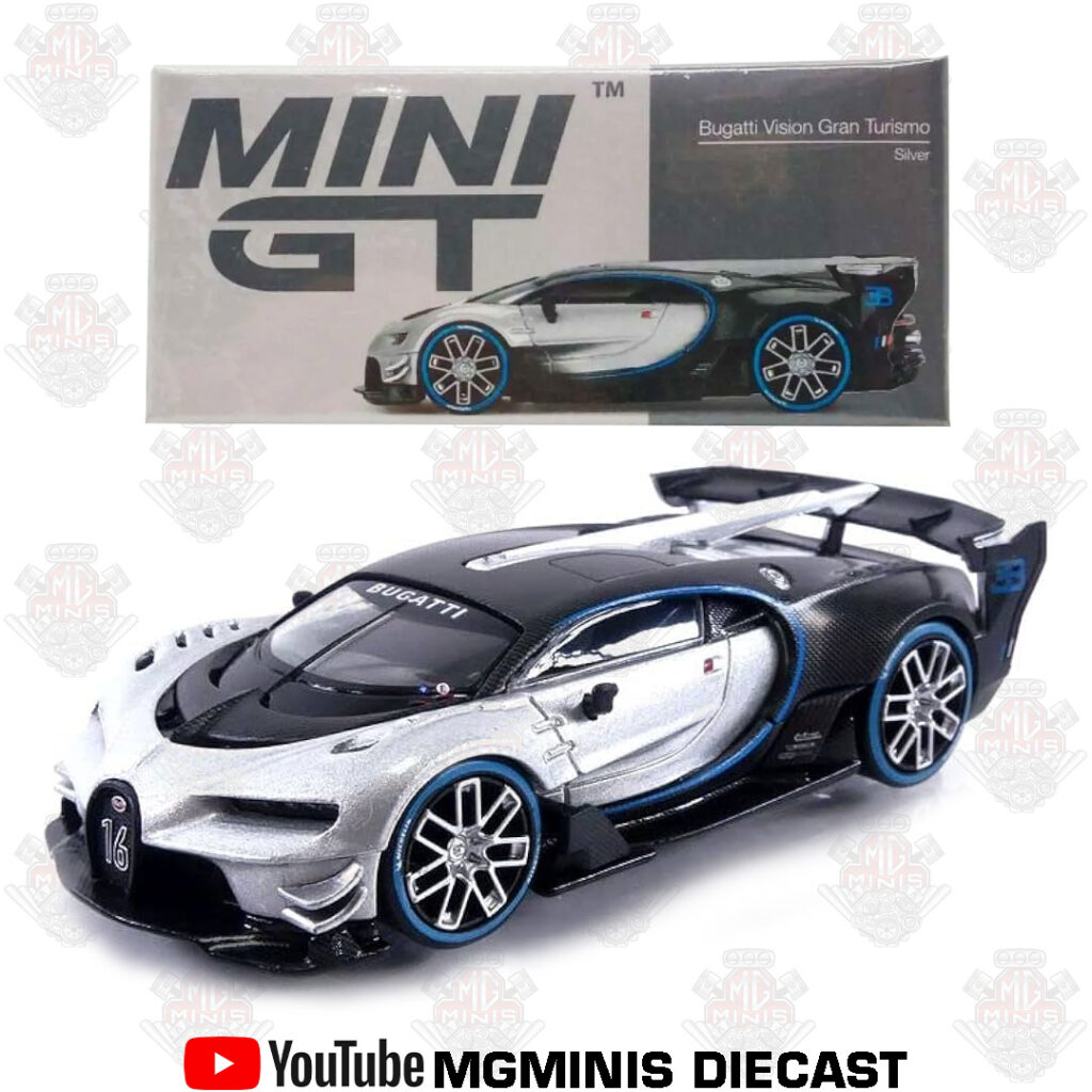 Mini GT Bugatti Vision Grand Turismo #369 – MgMinis Diecast