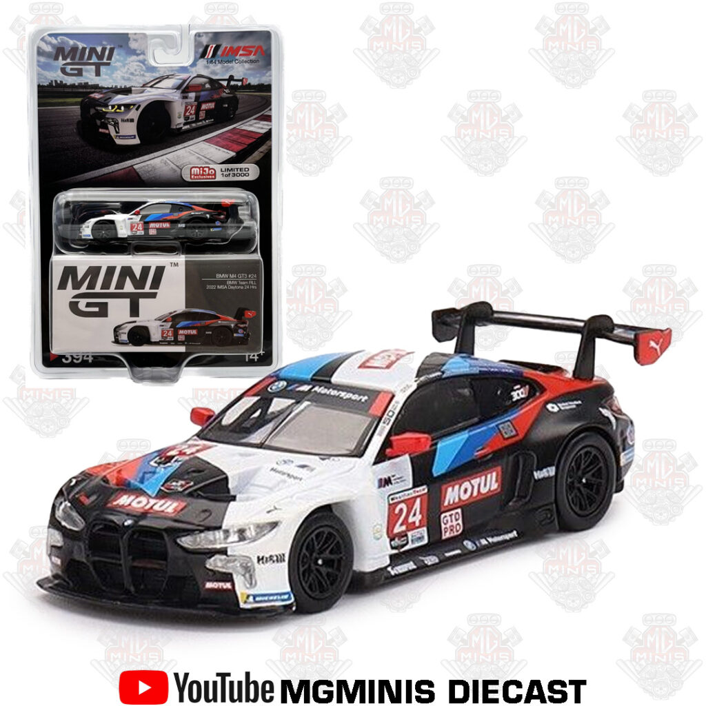 Mini Gt BMW M4 GT3 IMSA 2022 #394 – MgMinis Diecast