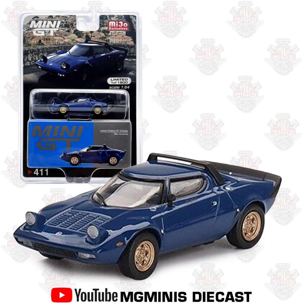 Mini Gt Lancia Stratos HF Stradale #411 – MgMinis Diecast