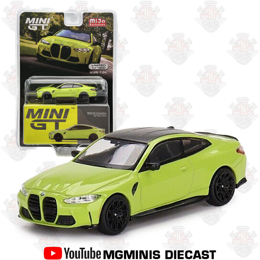 Mini GT 1:64 BMW M4 Competition (G82) #468 – MgMinis Diecast