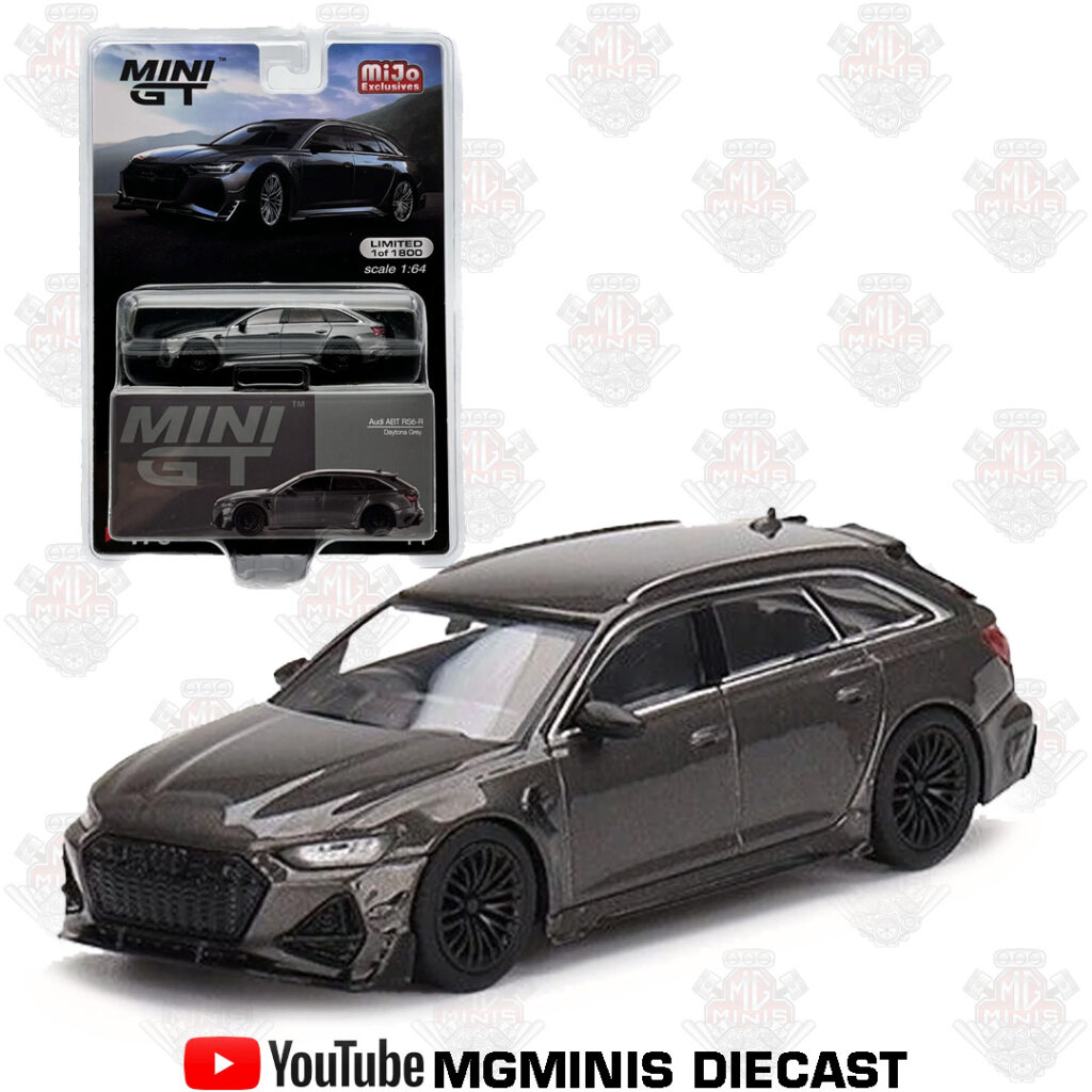 Mini GT Audi RS6 Daytona Grey #479 (BLISTER) – MgMinis Diecast