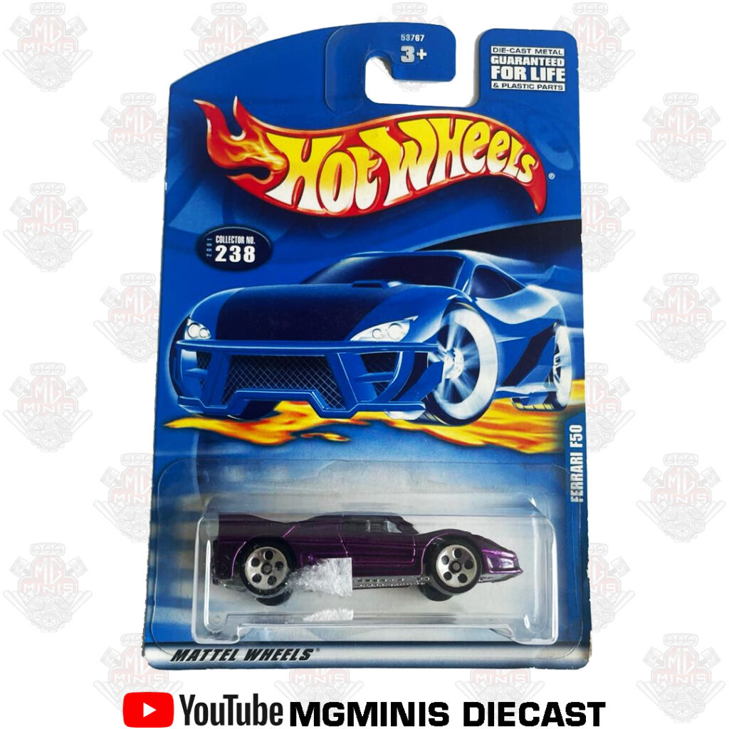 Hot Wheels Ferrari F50 Roxa – MgMinis Diecast