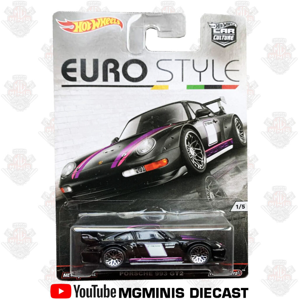 Hot Wheels Euro Style Porsche 993 GT2 – MgMinis Diecast