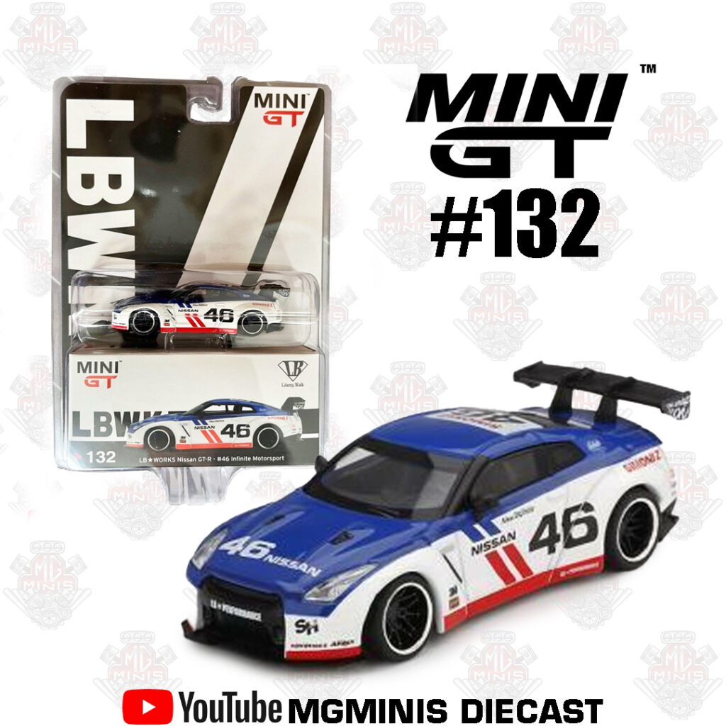 Mini GT Lb Works Nissan GT-R Infinite Motorsport #132 – Cartela LBWK ...
