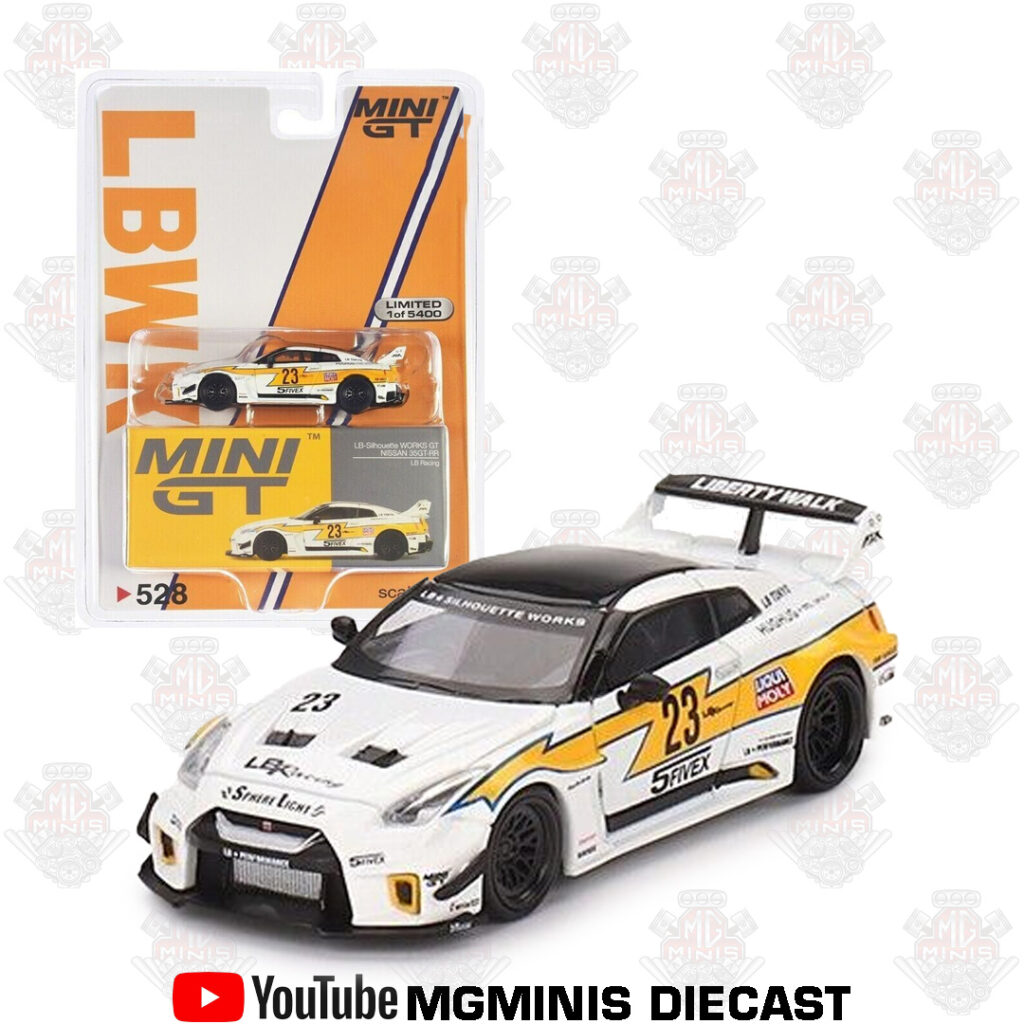Mini GT Nissan GTR-R35 LBWK #528 – MgMinis Diecast