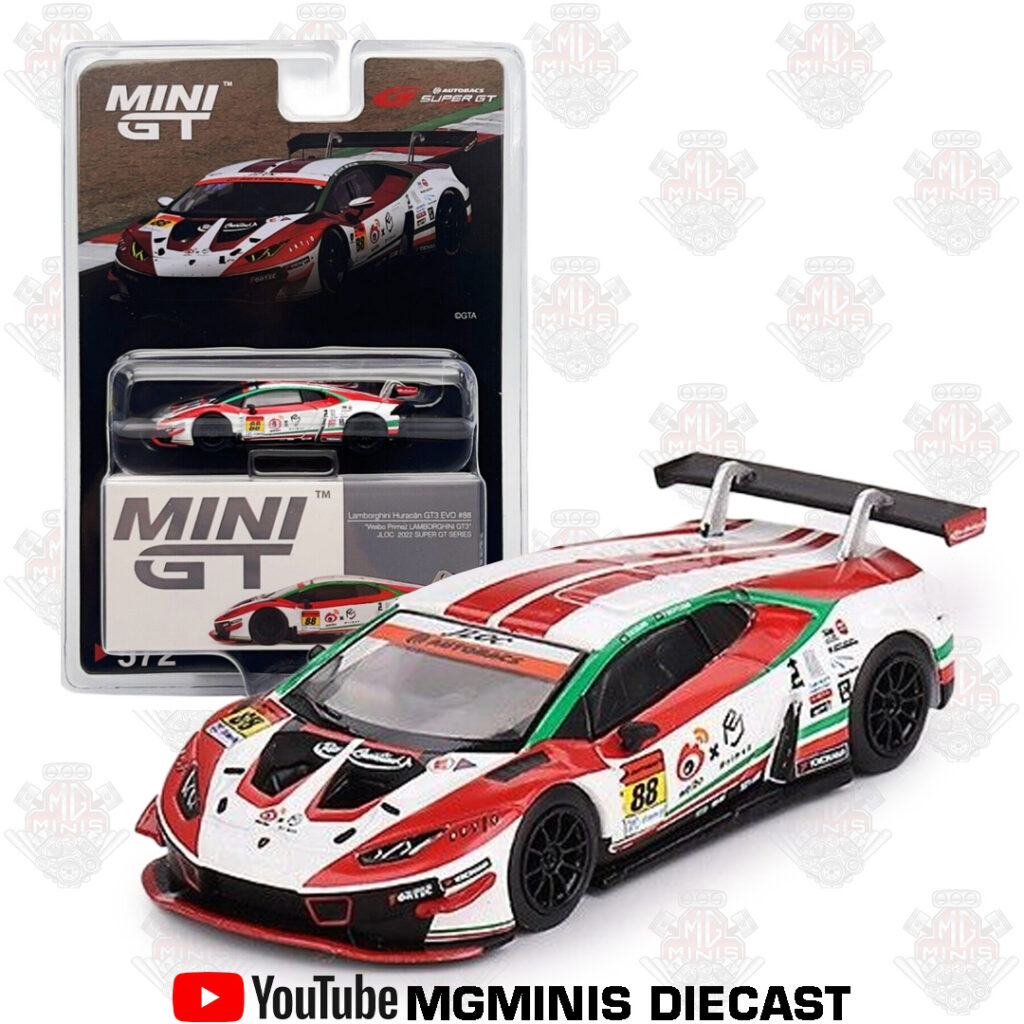 Mini GT Japan Exclusive Super GT Lamborghini Huracán GT3 EVO #572 ...
