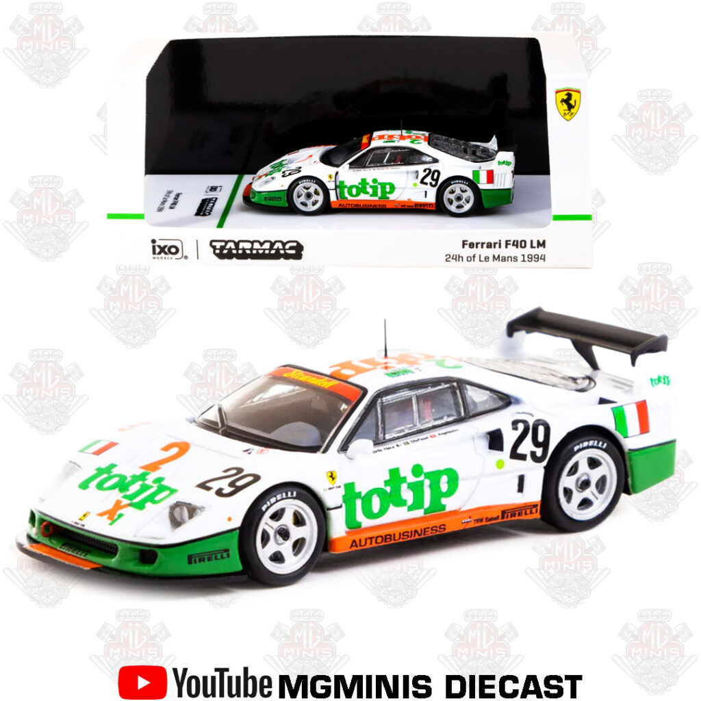 Tarmac Works Ferrari F40 GT ToTip – MgMinis Diecast