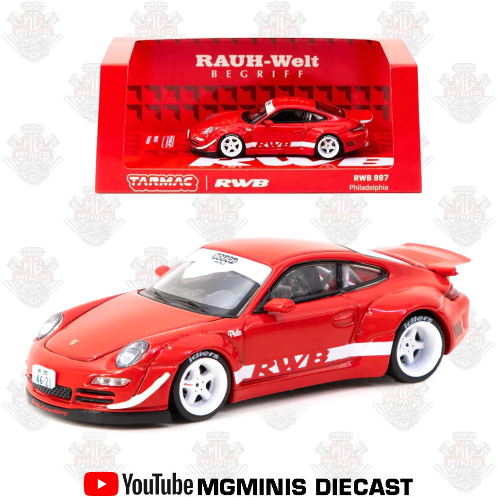 Tarmac Works Porsche RWB 997 Philadelphia – MgMinis Diecast