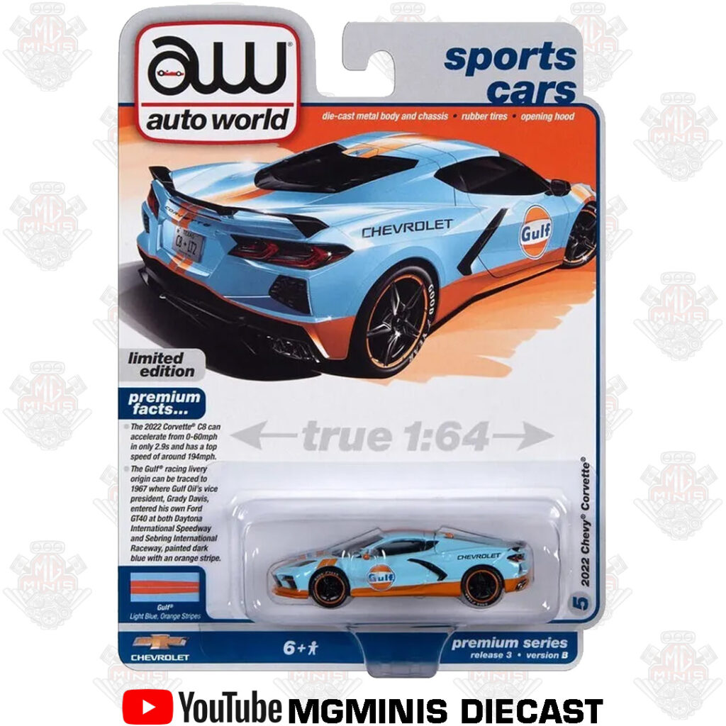 Auto World Corvette C8 Gulf – MgMinis Diecast