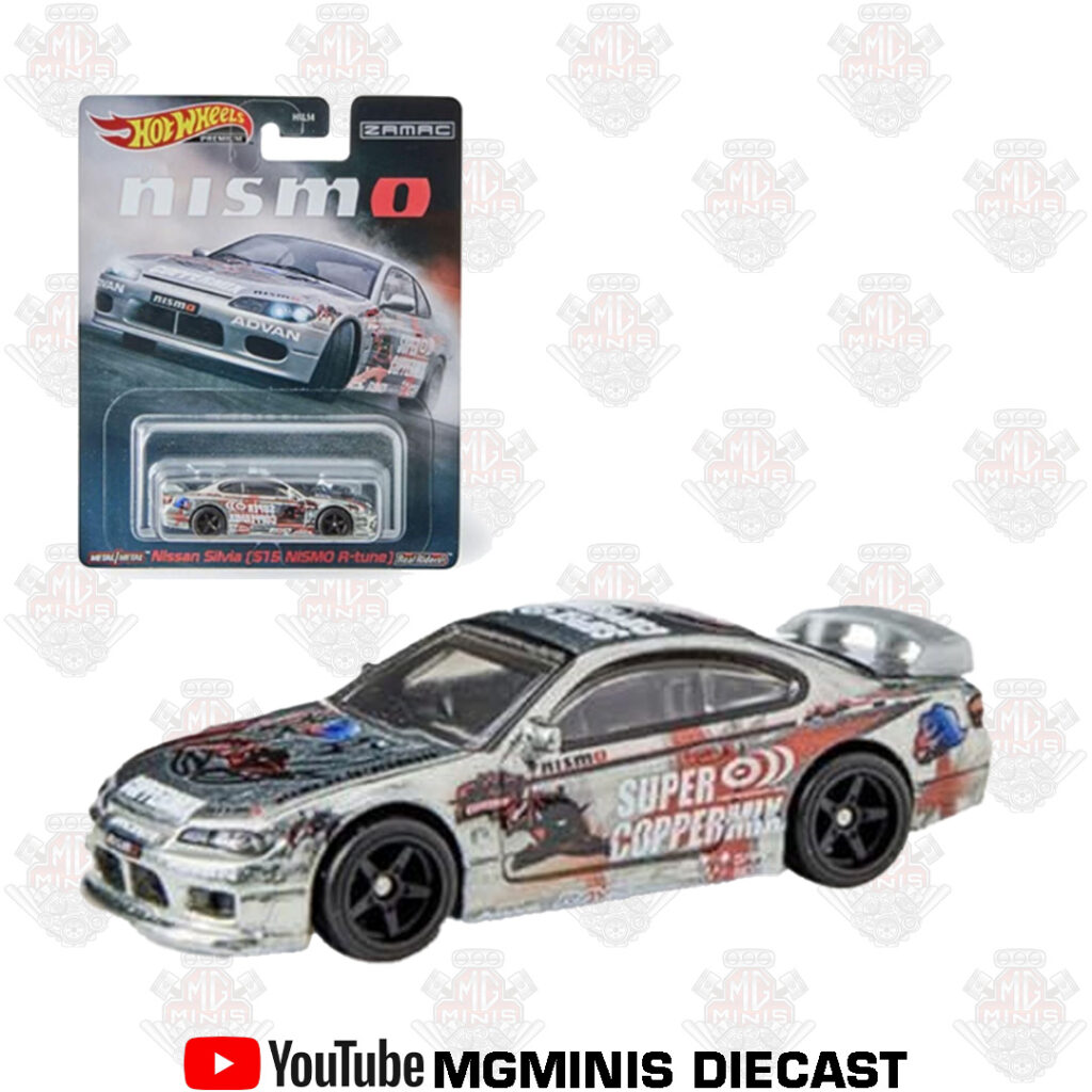 Hot Wheels Premium ZAMAC Nissan Silvia S15 NISMO FEST – MgMinis Diecast