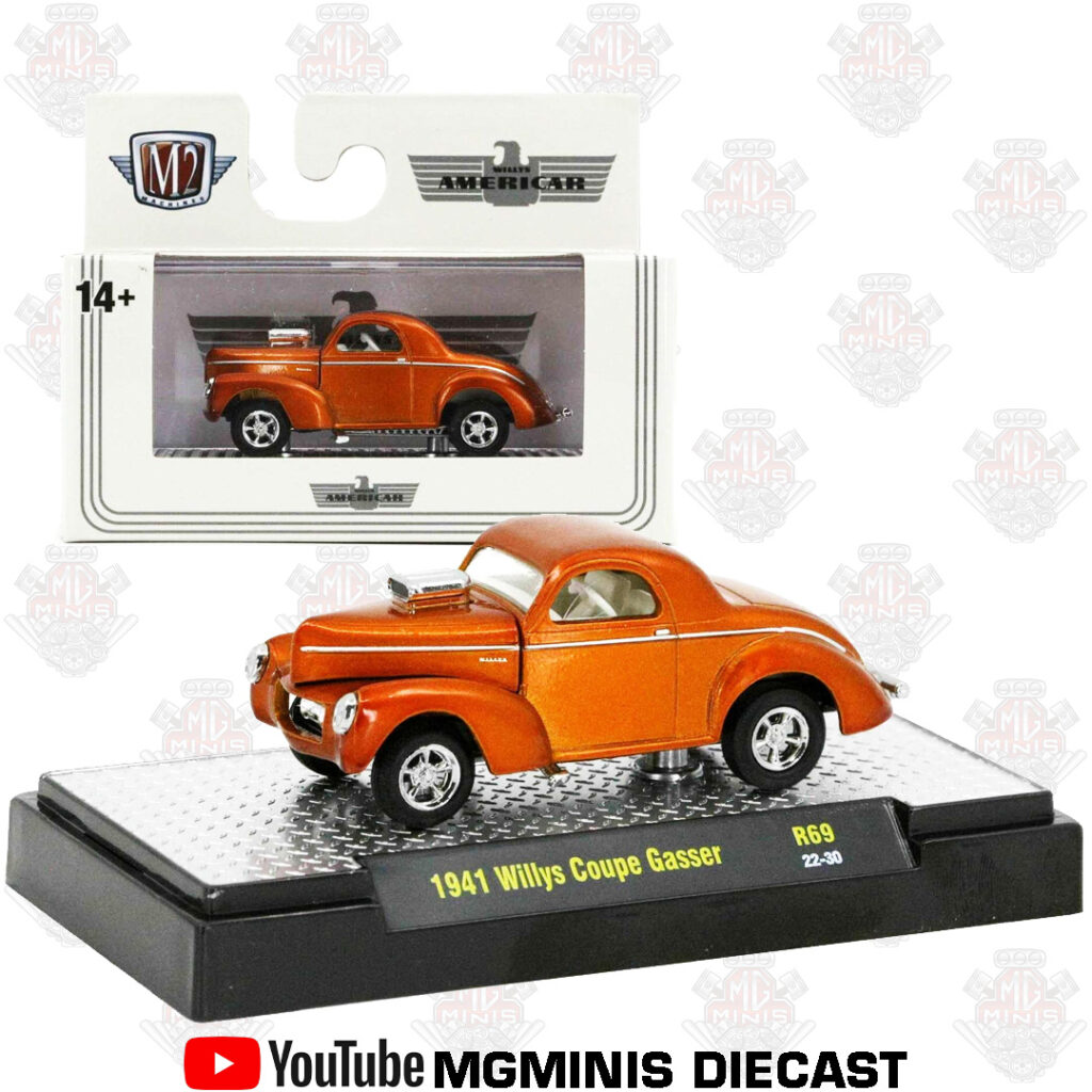 M2 Machines 1941 Willys Coupe Gasser – MgMinis Diecast