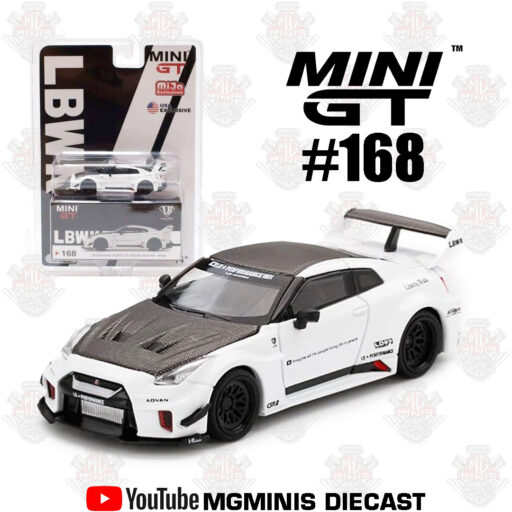 Mini GT Nissan GTR R35 Lbwk #168 – MgMinis Diecast