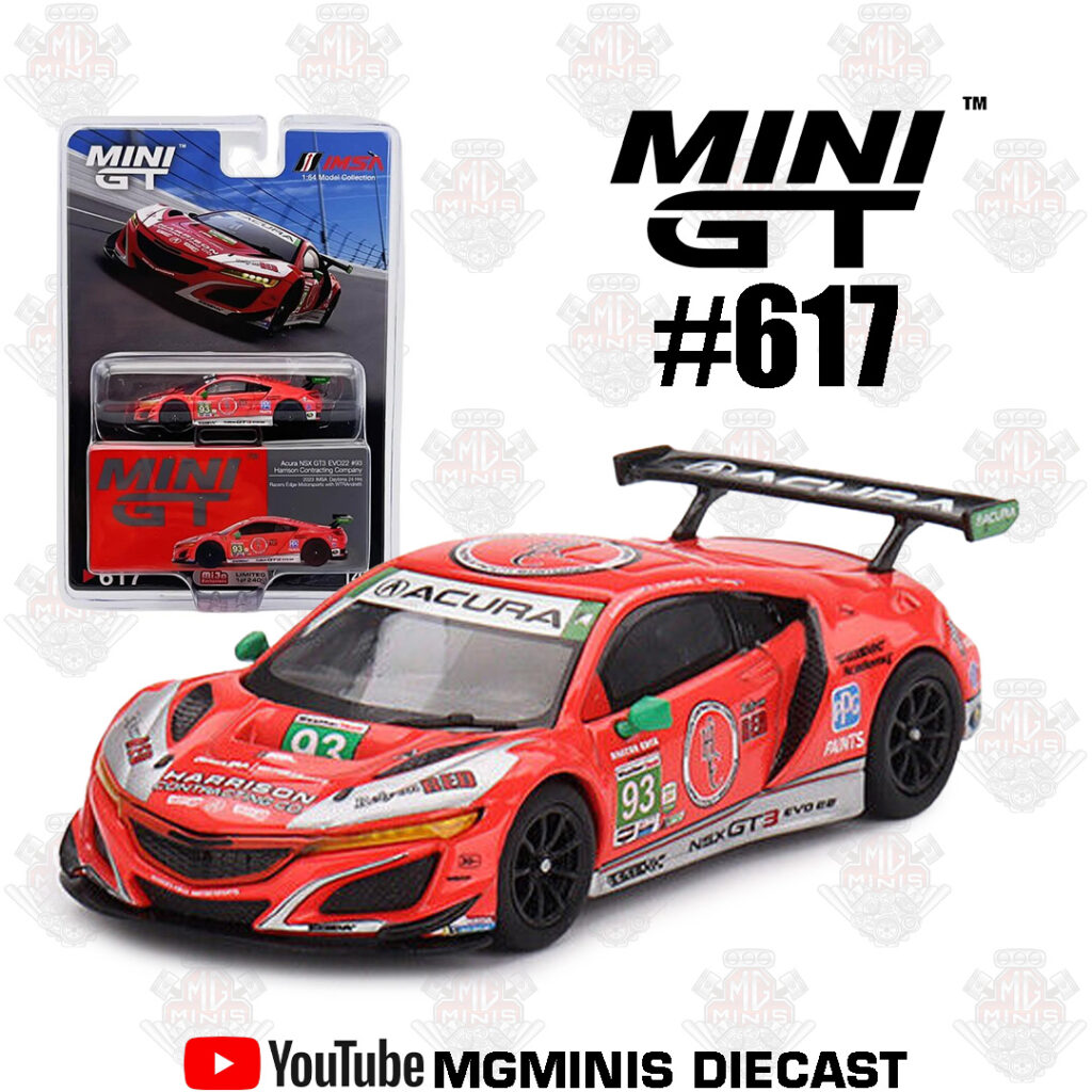 Mini GT Acura NSX GT3 EVO22WTR Racers #617 – MgMinis Diecast
