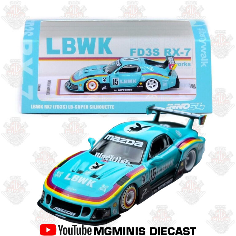 Inno64 Mazda RX-7 RX7 Silhouette LBWK Hobby Expo China 2024 – MgMinis ...