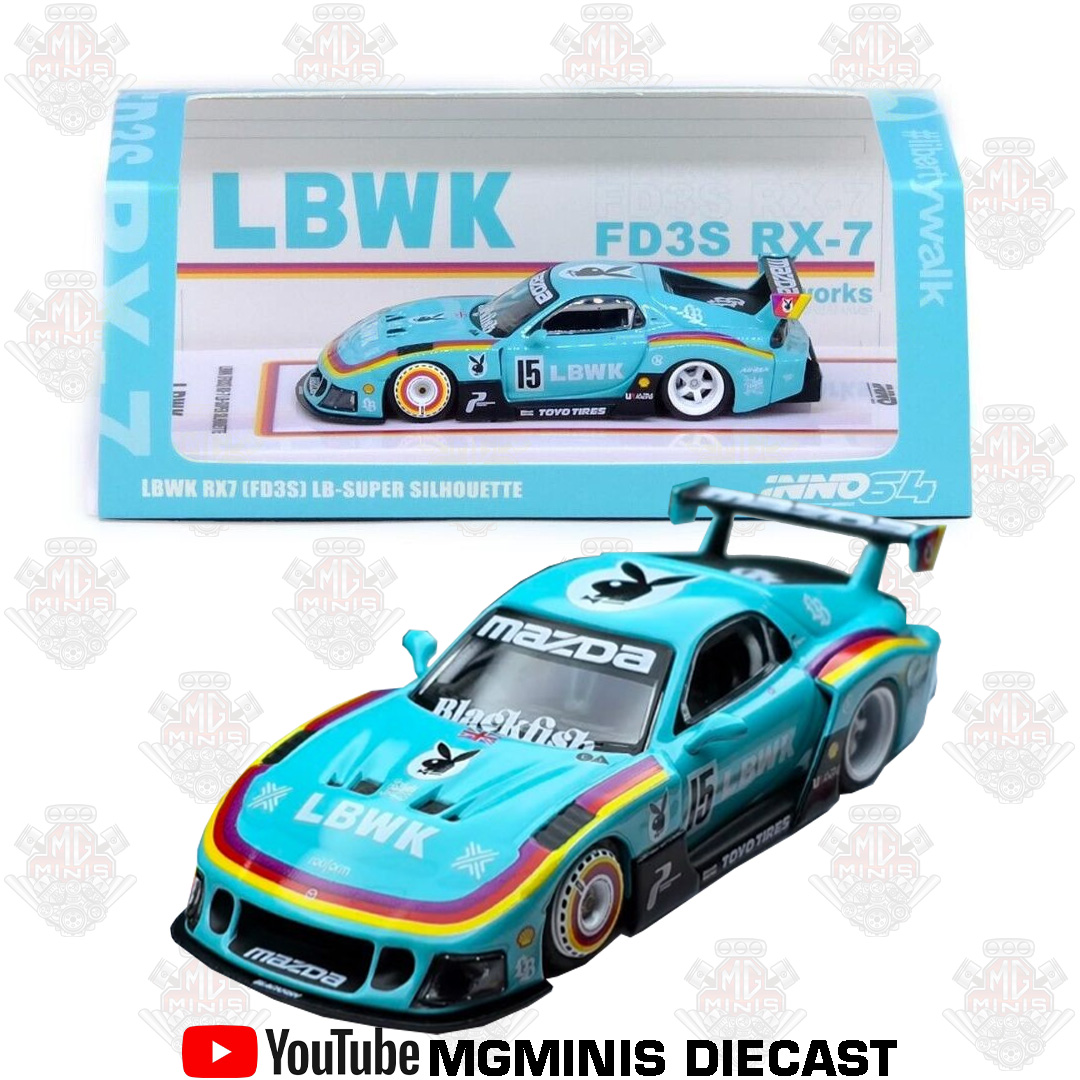 Inno64 Mazda RX-7 RX7 Silhouette LBWK Hobby Expo China 2024 – MgMinis ...