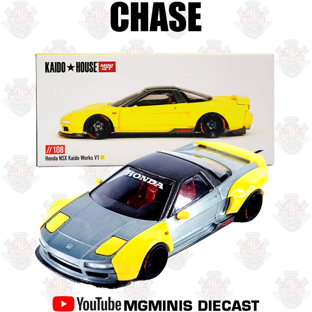 Mini GT Kaido House Honda NSX V1 #108 CHASE – MgMinis Diecast