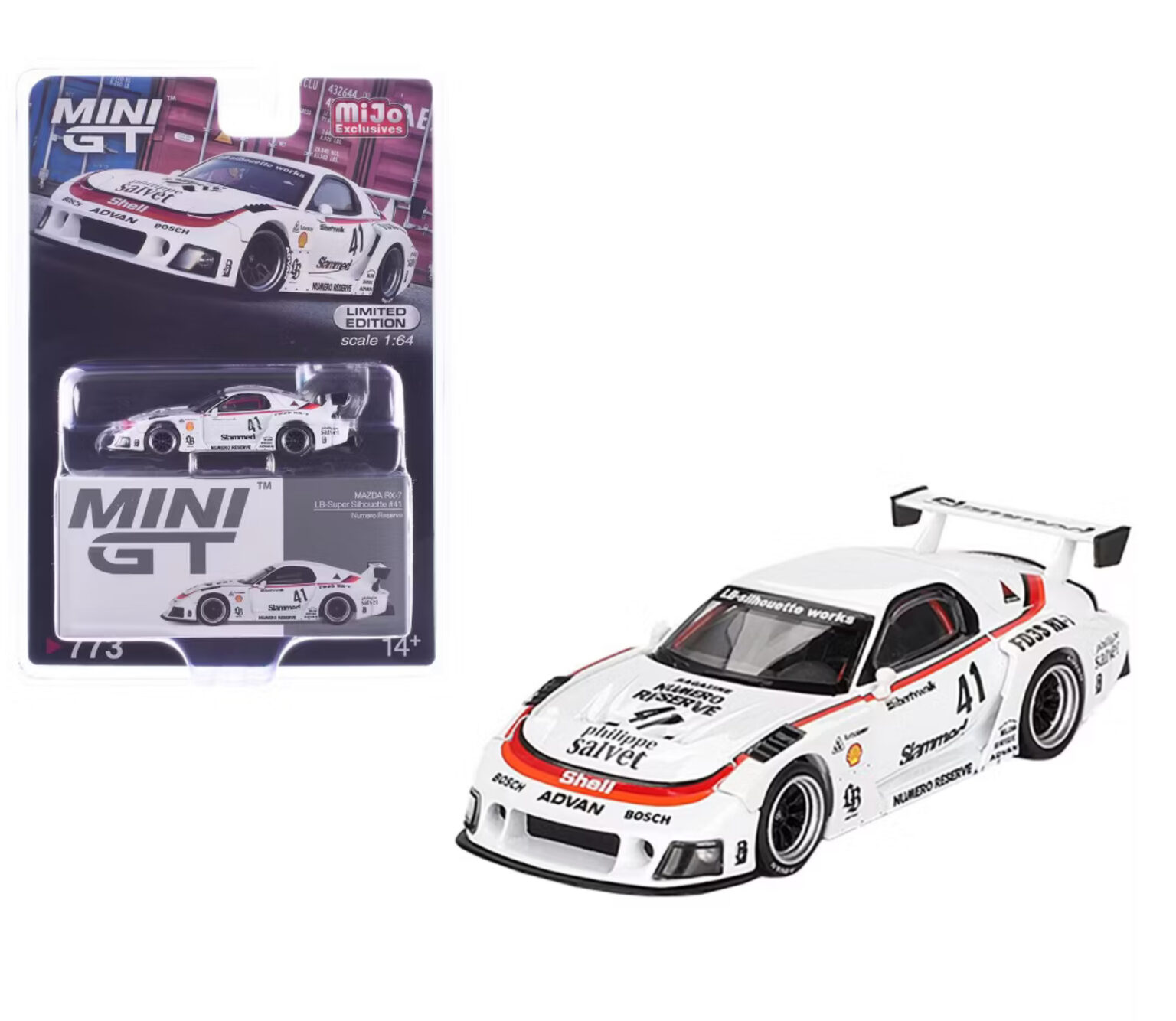 Mini GT Mazda RX-7 LB-Super Silhouette #773 – MgMinis Diecast